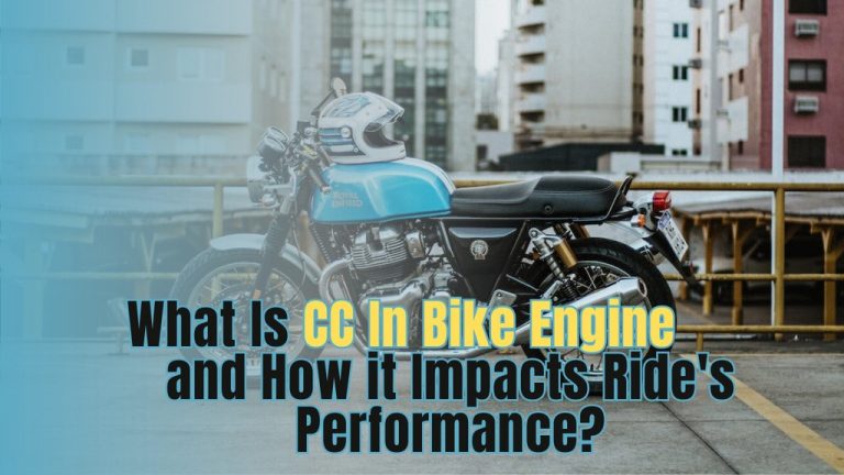 What Is CC In Bike Engine and How it Impacts Ride's Performance? - MOTOZMO