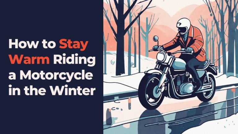 How to Stay Warm Riding a Motorcycle in the Winter - MOTOZMO